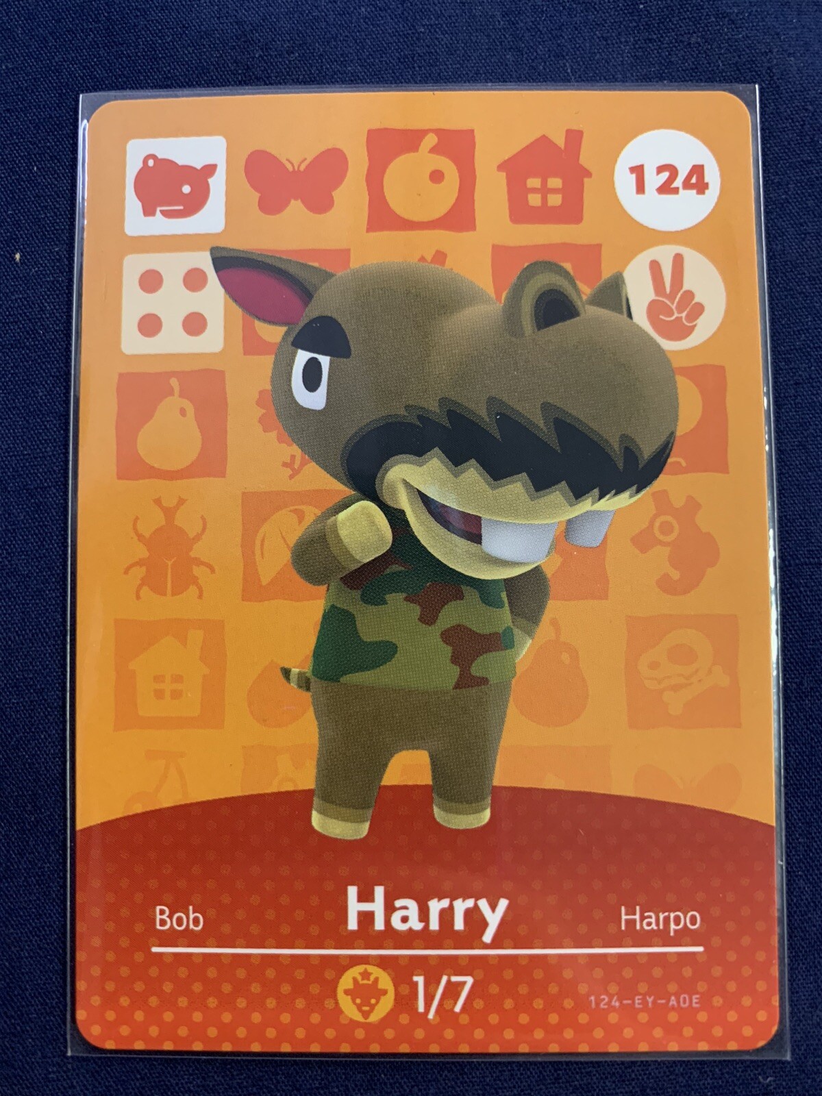 Harry Animal Crossing Amiibo Card #124 | eBay