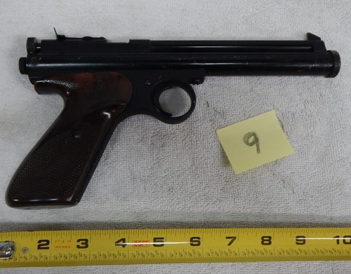 Nice Crosman Model 116 Bulk Fill .22 Caliber Air Pistol Resealed Works ...