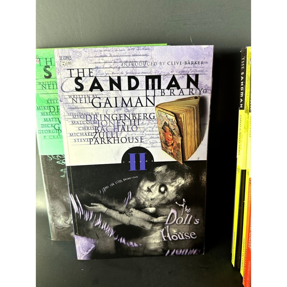 DC Comics Vertigo The Sandman graphic novel by Neil Gaiman Volumes 1-10 Paperbac | eBay