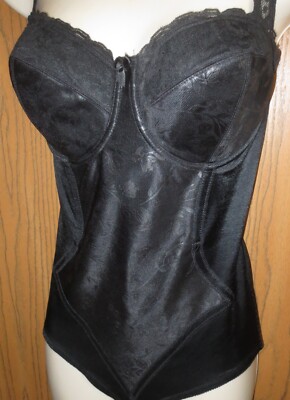 LILYETTE GLOSSY BRIDAL FIRM BODY SHAPER boning MULTI way STRAP UW bra ...