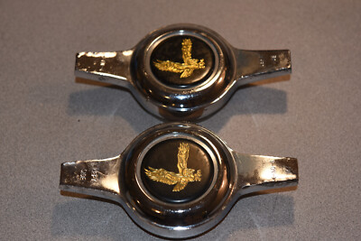 Pair (2) LEFT SIDE Knock Off Hub Caps - Dayton or similar | eBay