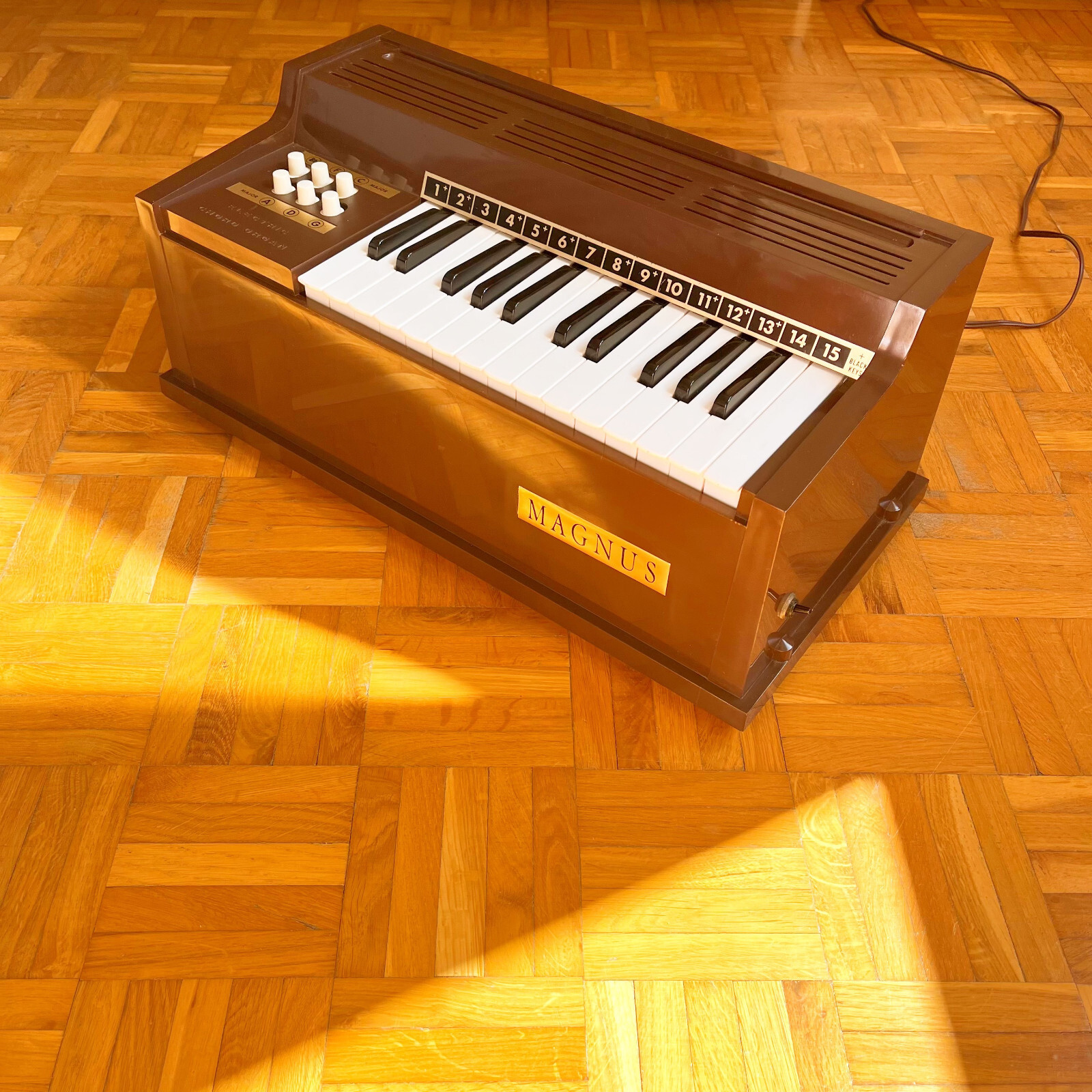 Vintage Magnus 300 (USA, 1950) Electric Chord Organ 2 Octave and 6 ...