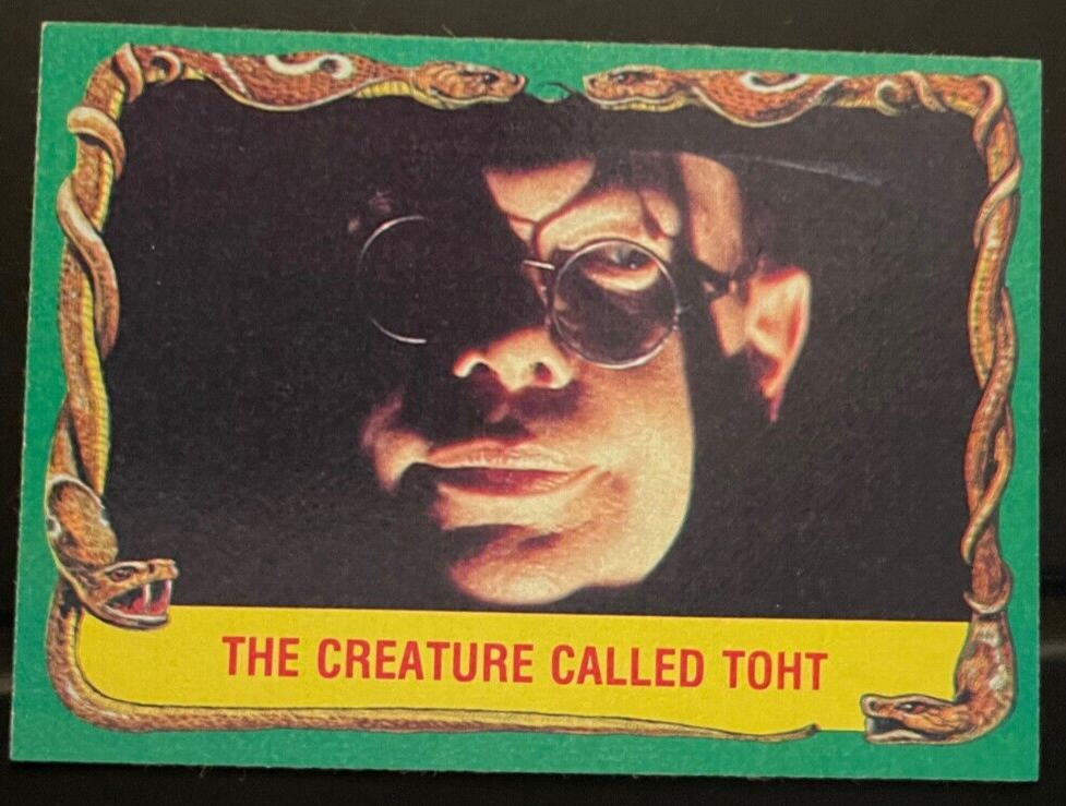 Topps 1981 #25 - The Creature Called Toht - Raiders Of The Lost Ark ...