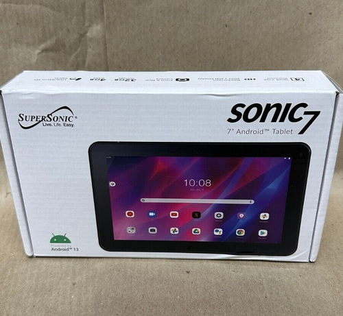 SuperSonic Sonic 7 7" Android Tablet 32GB Black | eBay