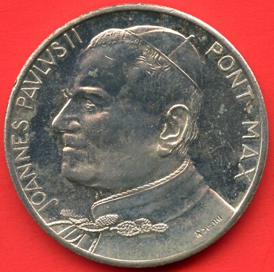 Vintage Pope John Paul II Coin Token 35 mm Diameter | eBay