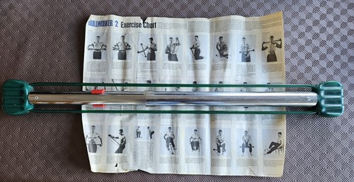 Vintage Kraftaufwand POWERMETER BULLWORKER 2 ISOMETRIC EXERCISER ...