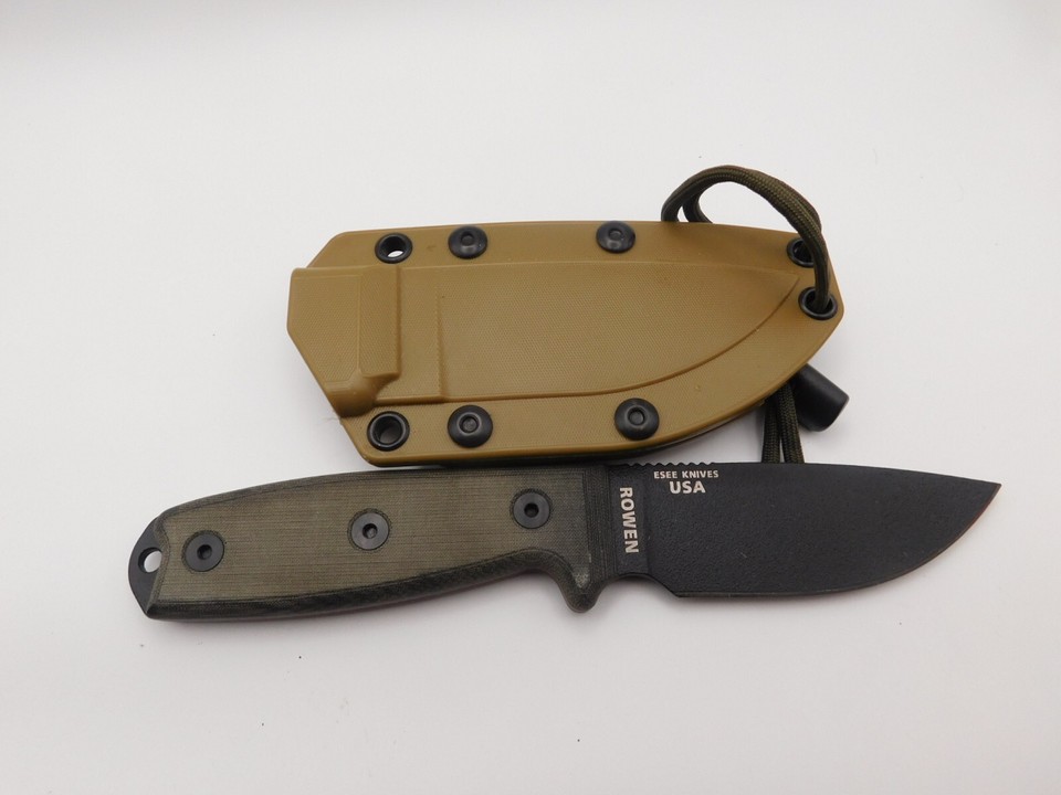 Esee 3 Rowen Fixed Blade Knife Sheath NM,NB | eBay