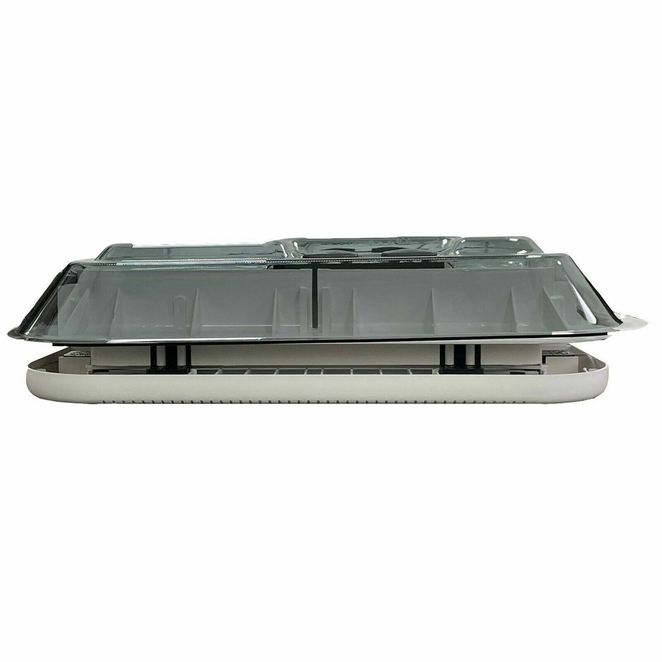 Roof Vent LED Skylight Crystal Dome Shower Hatch Camper Van Caravan ...