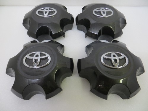 TOYOTA TACOMA 2016-2020 CHARCOAL (DARK GRAY) CENTER CAPS -SET 4 - 75193 ...