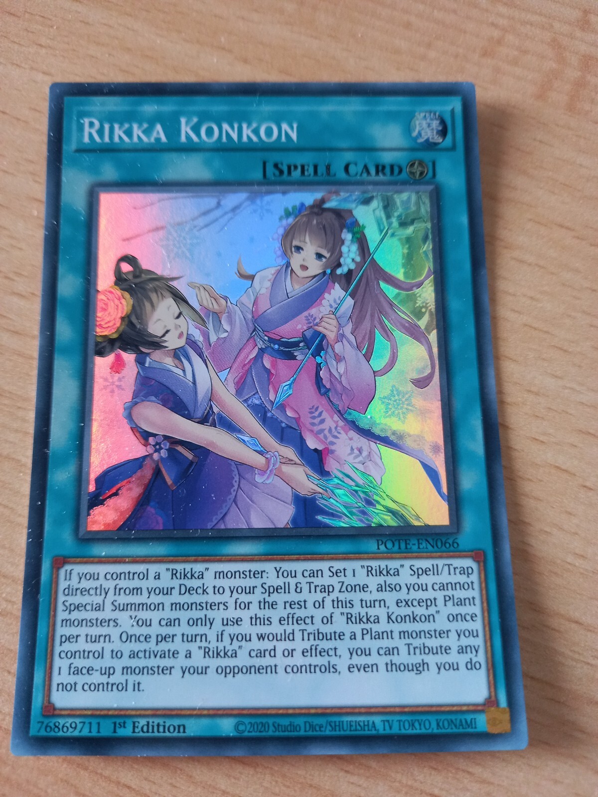 Yu-Gi-Oh%21+TCG+Rikka+Konkon+Power+of+the+Elements+POTE-EN066+1st ...