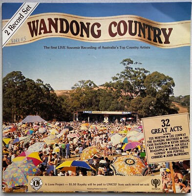 TEX MORTON/LEE CONWAY/HAWKING BROTHERS Wandong Country 2LP g/fold AMCO ...