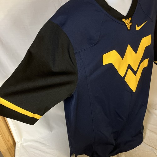Nike Team WVU West Virginia University Mountaineers Football Large ...