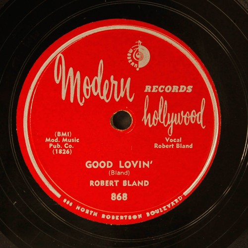 ROBERT BLAND: good lovin' / drifting from town to town MODERN Single 78 ...
