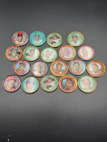 🔥 Lot 19 🔥 1971 Topps Baseball Coins - TONY PEREZ HOF Lolich McNally ...