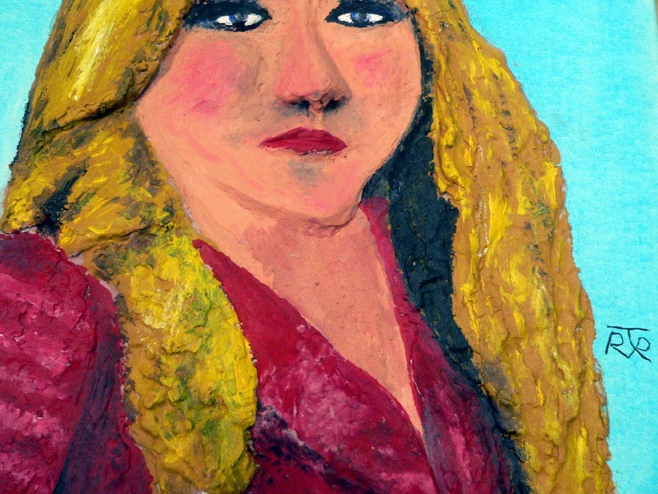 Newlyn Artist Richard Tindale d.2025 Signed 3D Oil & Papier Mache Naive ...