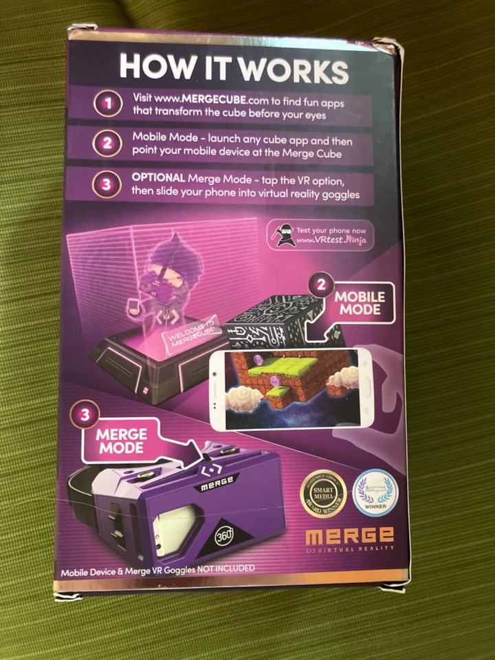 New-Meet the Merge Cube-AR/VR Holograms | eBay