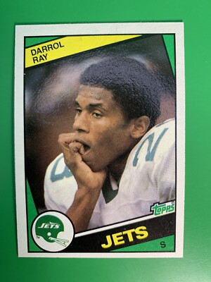 1984 Topps Darrol Ray UER #155 New York Jets | eBay