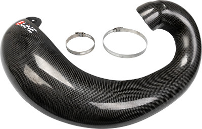 E-LINE ACCESSORIES 2020 300 XC-W TPi KTM CARBON FIBER PIPE GUARDS GAS ...