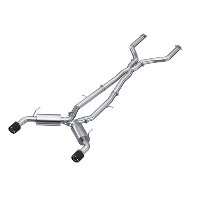 MBRP Exhaust S44003CF Armor Pro Cat Back Exhaust System Fits 16-24 Q50 ...