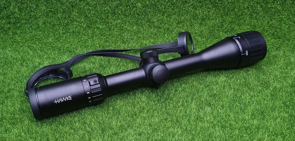 Hawke Vantage 4-12x40mm AO 30/30 Duplex Reticle SFP Riflescope, Black ...