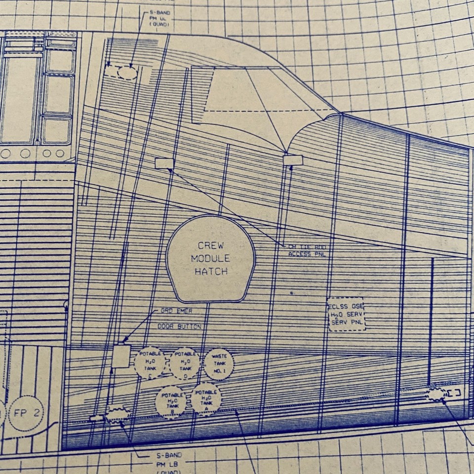 RARE! 1981 NASA Columbia Challenger Space Shuttle Program Schematic ...