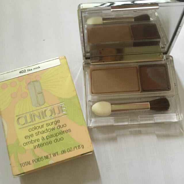 Clinique Colour Surge .07 oz / 2.2 gr All Color Eye Shadow Duo Original ...