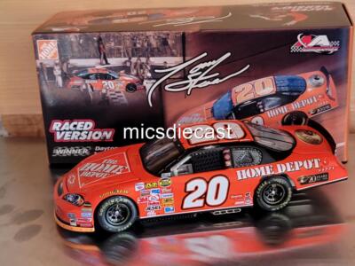RARE NIB 2006 Tony Stewart #20 Home Depot Daytona Raced Win 1:24 ...