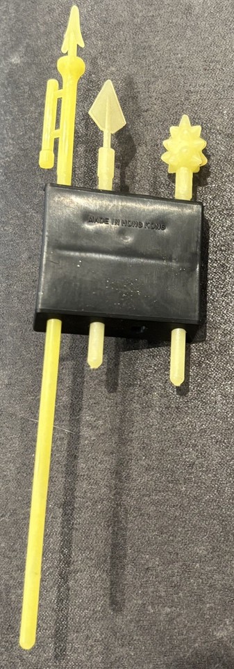 1983 Vintage Galoob Blackstar – Tongo Original Weapon Lot (Staff, Spear ...