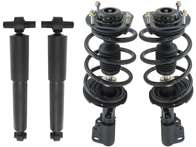 Front and Rear Shock Strut and Coil Spring Kit For Chevy Traverse ...