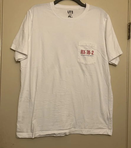 UNIQLO Gundam 40th Anniversary UT RX-78-2 T-shirt White Size L | eBay