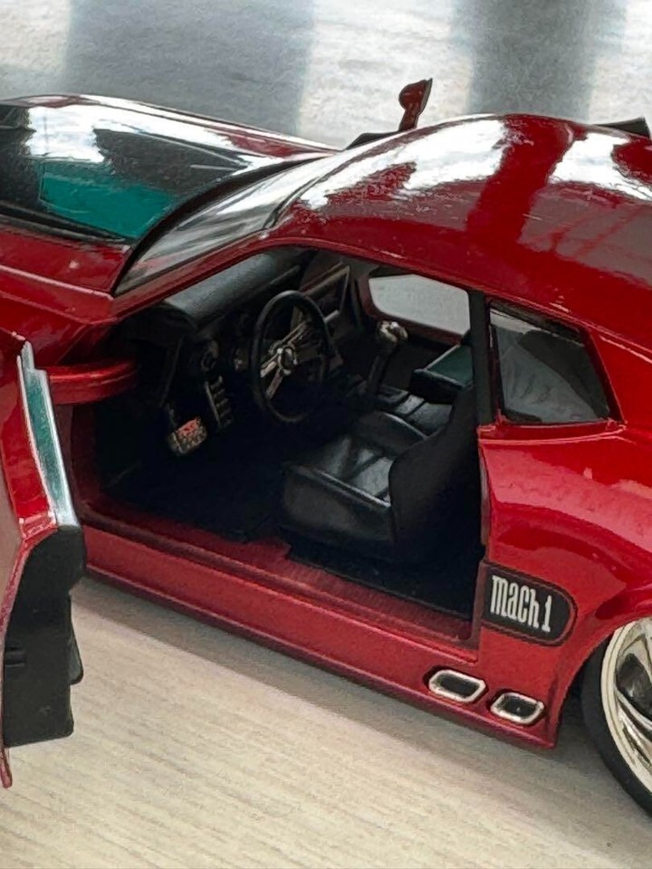 American Muscle Car Legend 1971 FORD MUSTANG MACH1 Diecast Model Car Scale | eBay