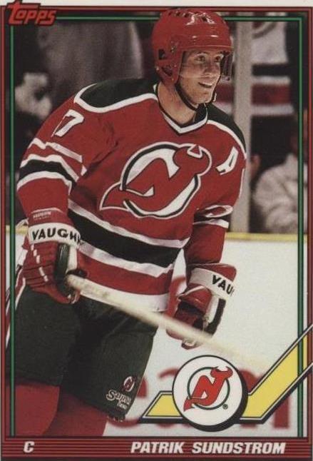 1991-92 Topps - Patrik Sundstrom #451 for sale online | eBay