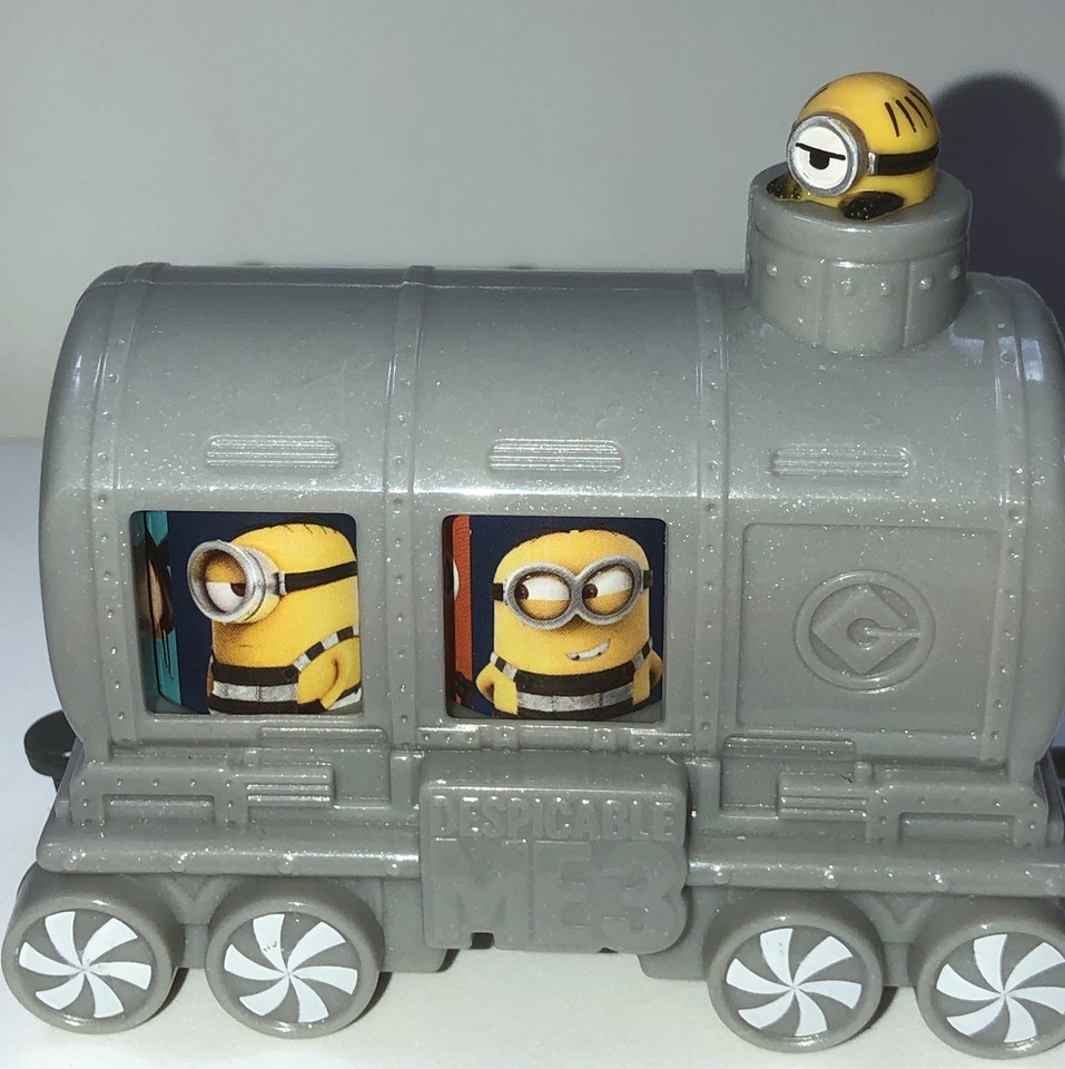 2017 McDonald's #3 Holiday Express Happy Meal Toys Minions Train Car ...