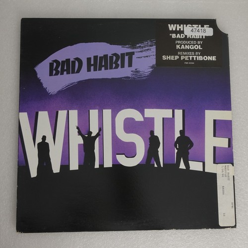 Whistle Bad Habit PROMO SINGLE Vinyl Record Album | eBay