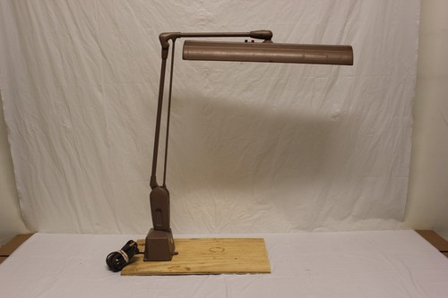 Vintage Dazor Industrial Drafting Lamp Task Light Fixture Light Work Bench C4 | eBay
