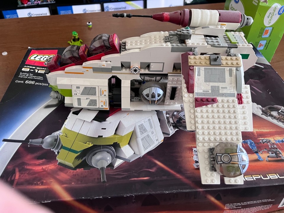 LEGO Star Wars: Republic Gunship (7163) almost complete 673419010313| eBay