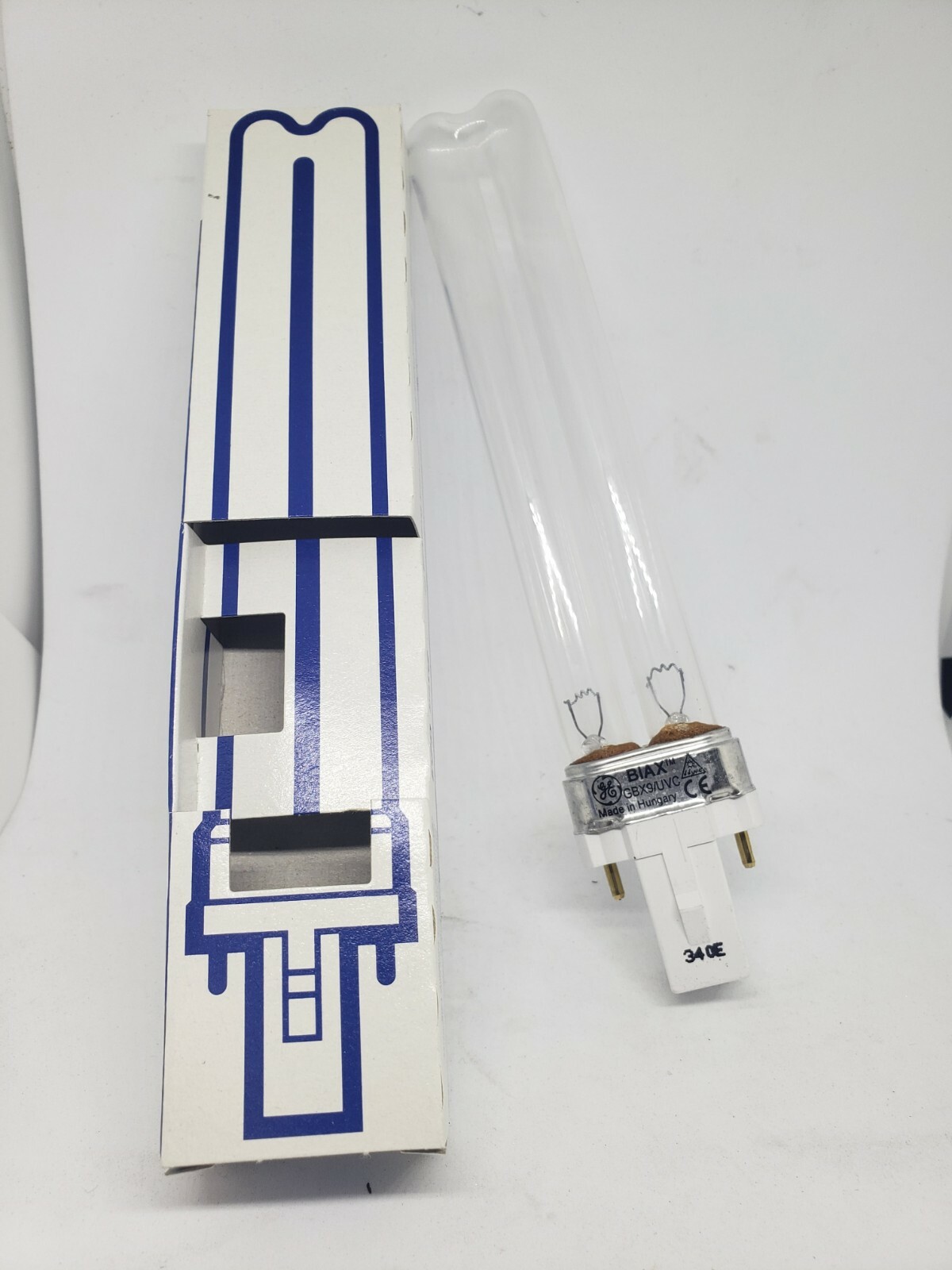 GE Germicidal 9 Watt 2-Pin Clear GBX9/UVC Purification Lamp 40696 | eBay