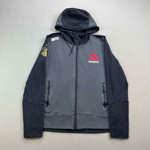 Reebok Conor McGregor Hoodie Sweatshirt Womens Medium Black Full Zip ...