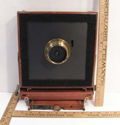 ANTIQUE VINTAGE INCOMPLETE IMPROVED SENECA VIEW CAMERA PARTS ...