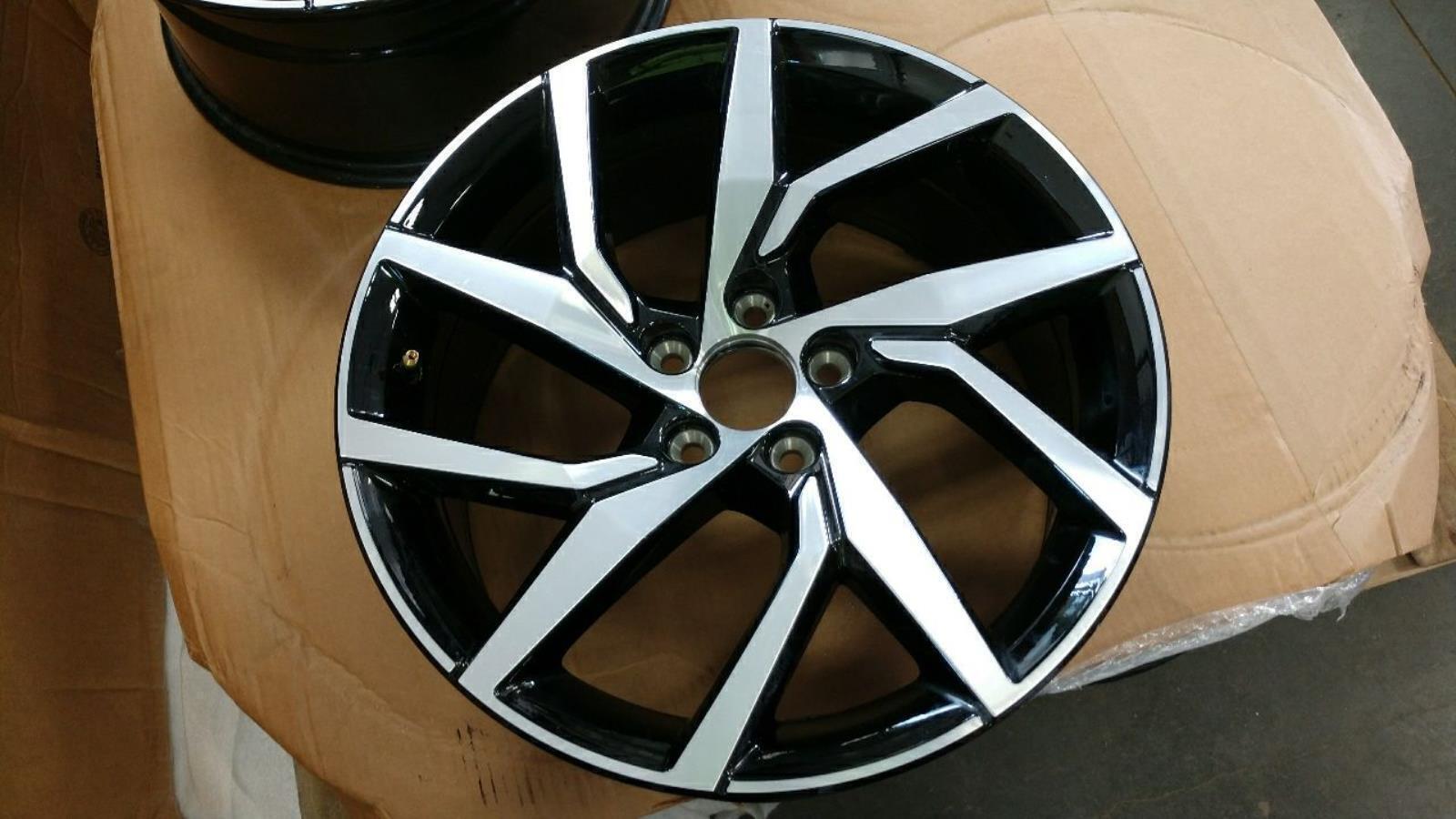 For 19-20 Volvo S60/V60, 18x8" 5 Spoke MACHINED BLACK , Alloy Wheel | eBay