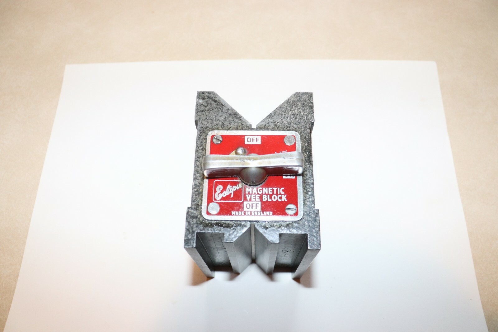 Eclipse Dual-Vee Magnetic V-Block. # E934. Condition used. | eBay