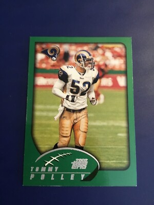 2002 Topps # 251 TOMMY POLLEY St. Louis Los Angeles Rams | eBay