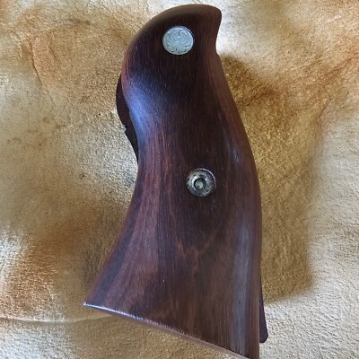 RUGAR Smoothe Dark Walnut K frame Vintage original Grips | eBay