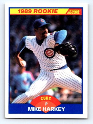 1989 Score #624 Mike Harkey | eBay