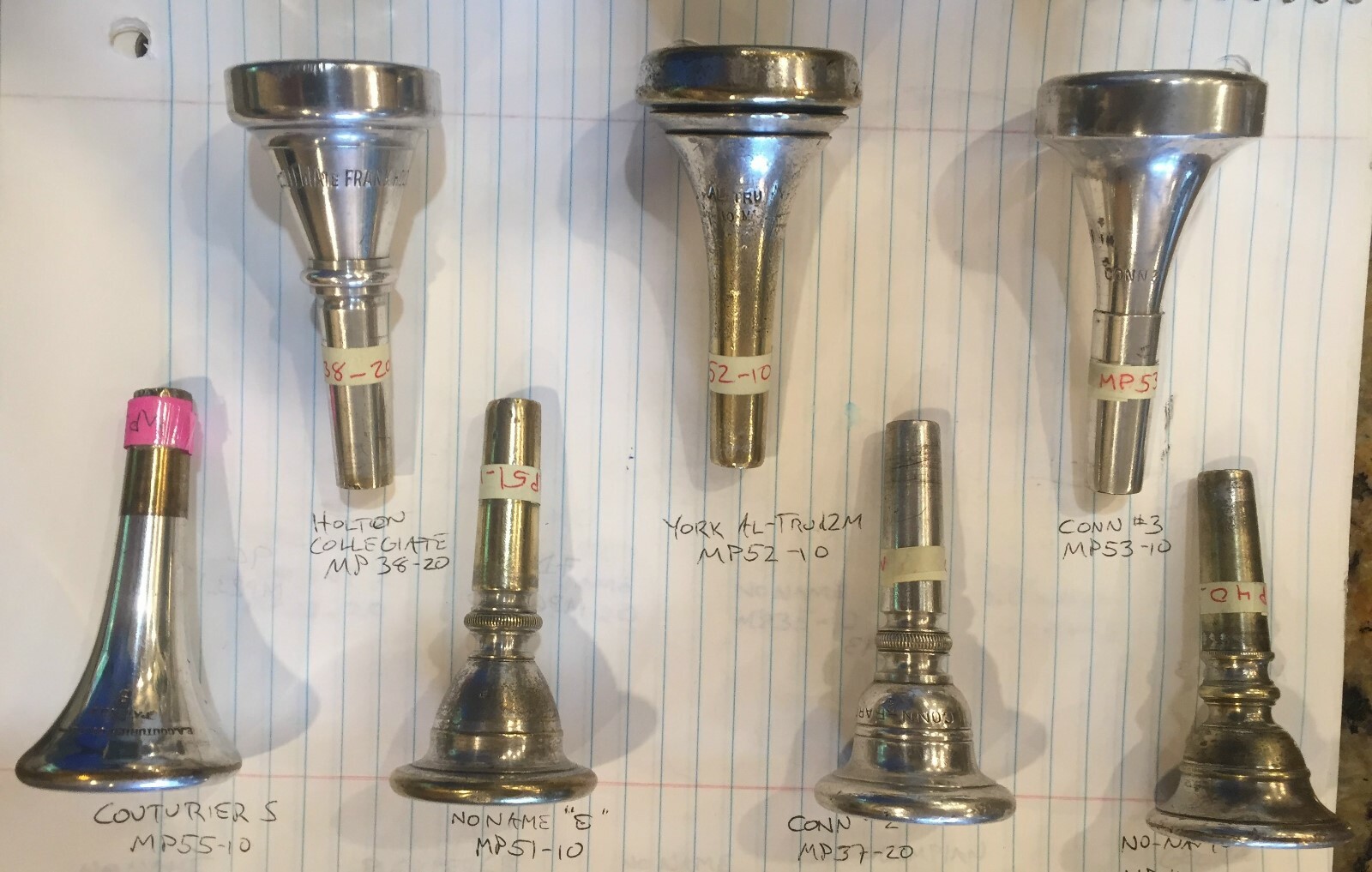 Vintage & Antique Trombone,Euphonium, Mouthpieces Conn, Olds, Bach,etc ...