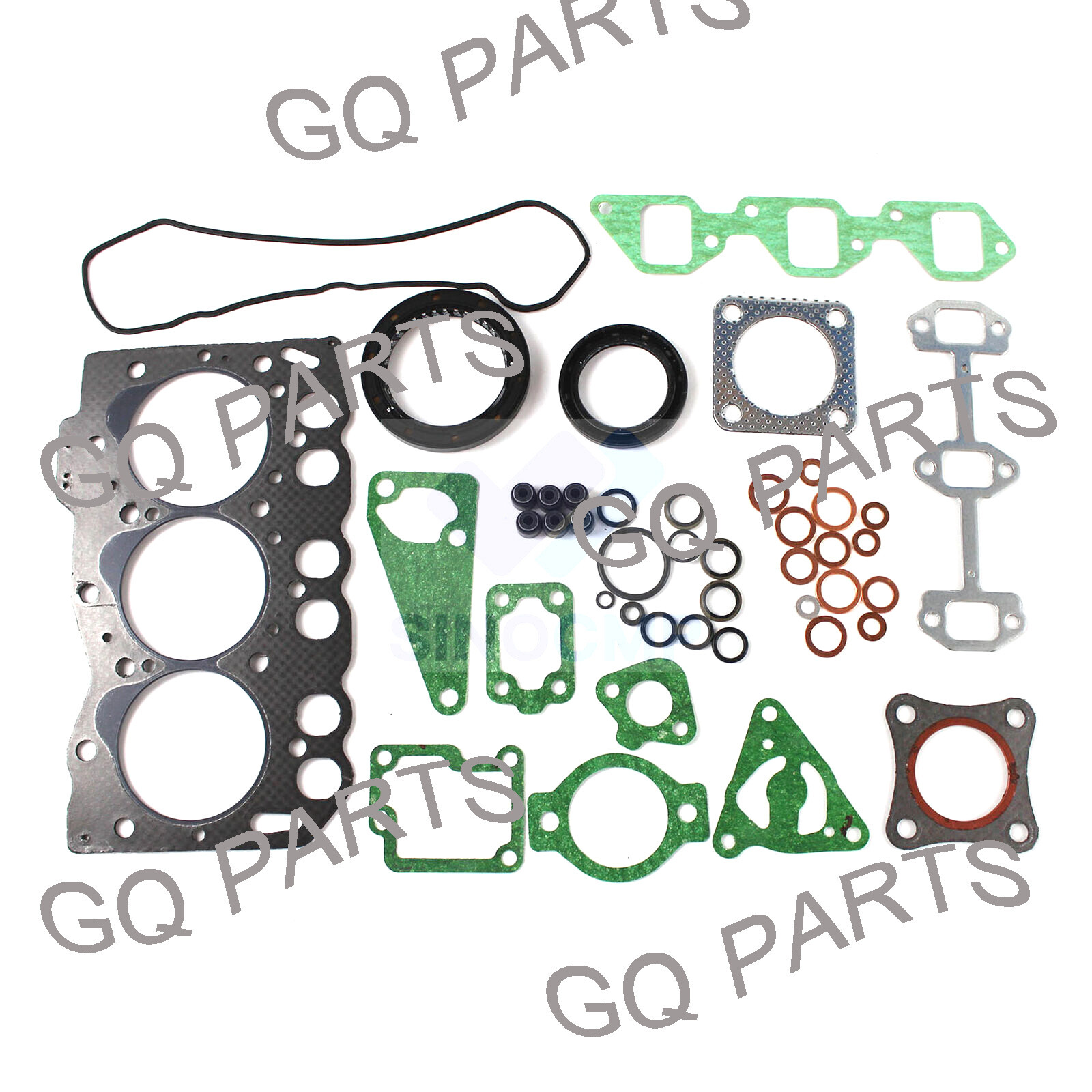 for Yanmar 3TN66 3TN66UJ 3TN66-UJ 3D66 Gasket Kit John Deere 655 332 ...