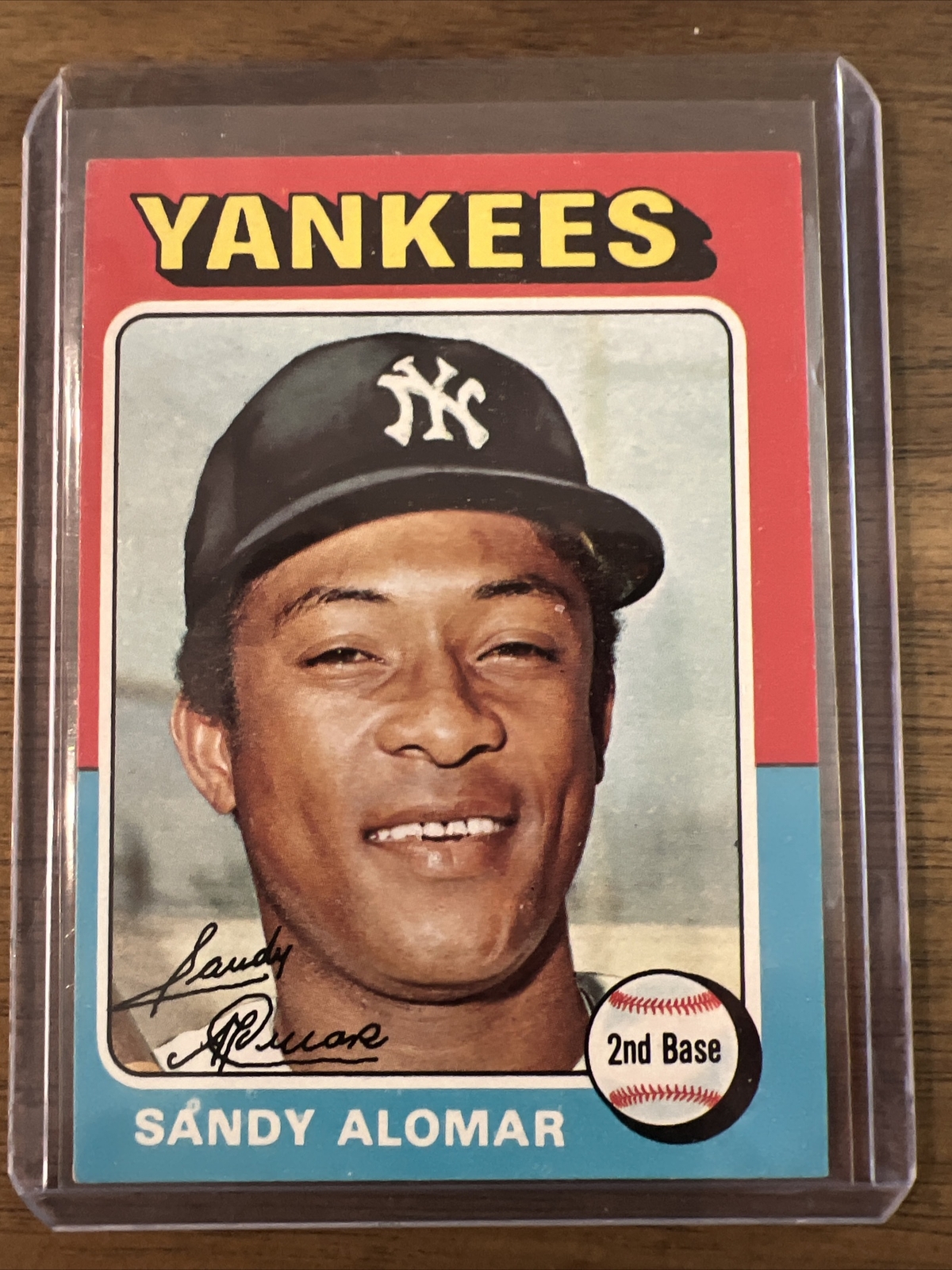 1975 Sandy Alomar Topps #266 New York Yankees All-Star B384 | eBay
