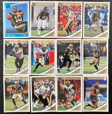 2018 Donruss Football Team Set - NEW ORLEANS SAINTS | eBay