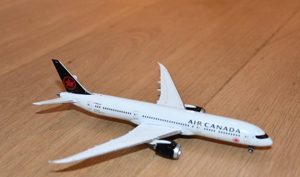 model planes 1/400 gemini jets boeing 787 C-FVND Air Canada | eBay