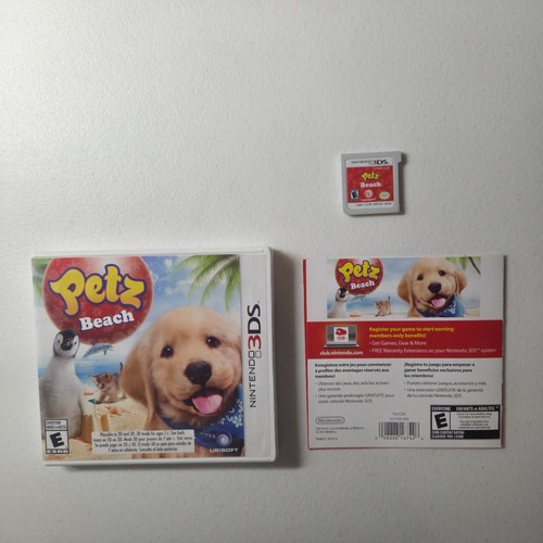 Petz Beach Nintendo 3DS Video Game Multiplayer Family Fun | eBay